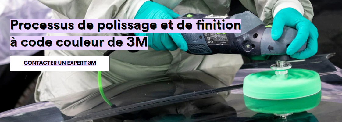 Le processus de polissage et de finition à code couleur de 3M – Lustrage Pro